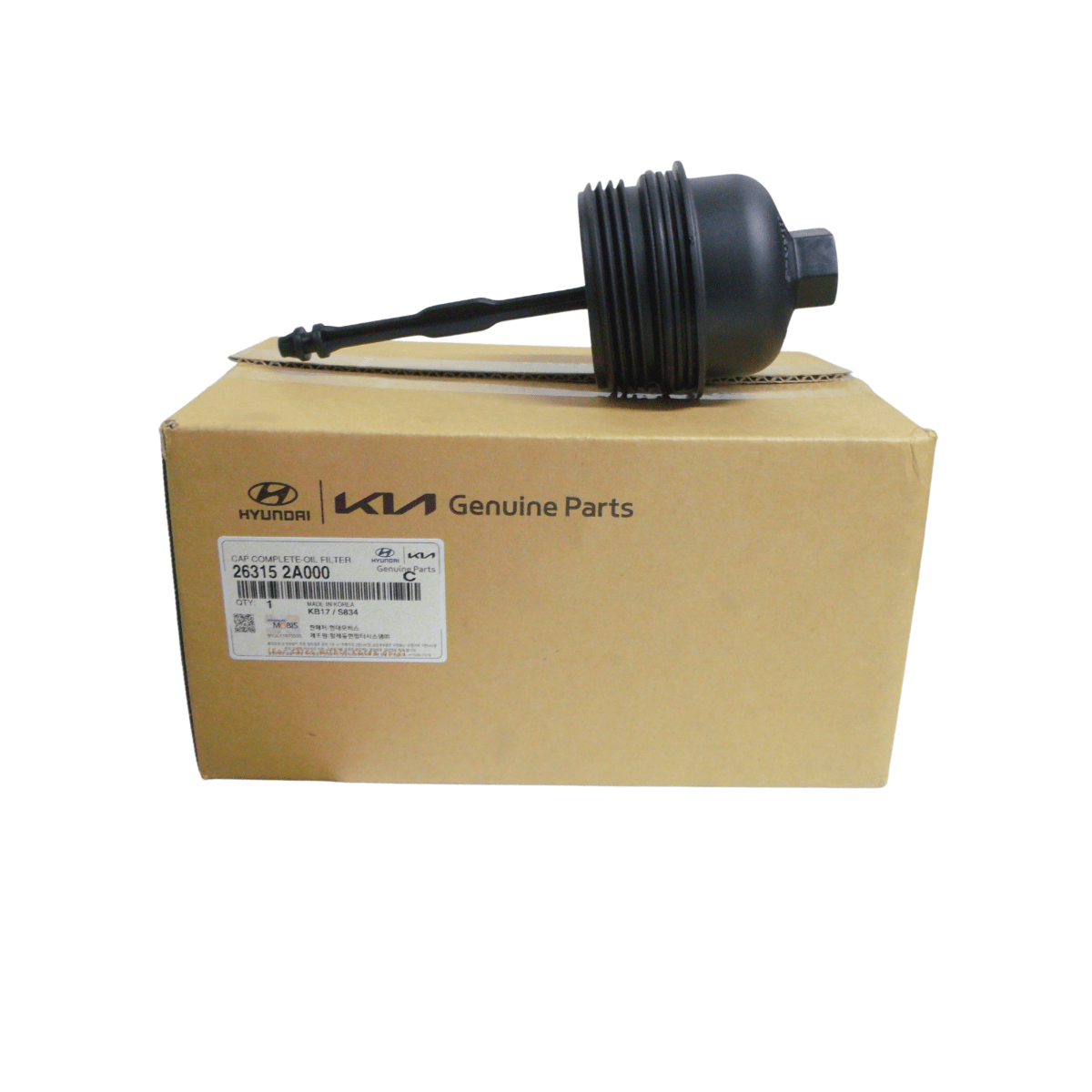 Tapa filtro aceite Hyundai Accent Original. – Repuestos BYC SPA